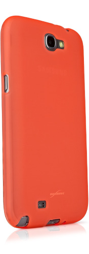 Arctic Frost Galaxy Note 2 Crystal Slip (TPU Cases and Covers) - Rubberized slip-on Galaxy Note ...