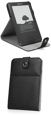 Easy Reader Kindle Keyboard 3G (2010) Case - Midnight Crocodile ...