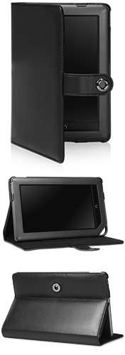 Easy Reader Barnes & Noble NOOK Tablet (7 in) Case - Nero Leather ...