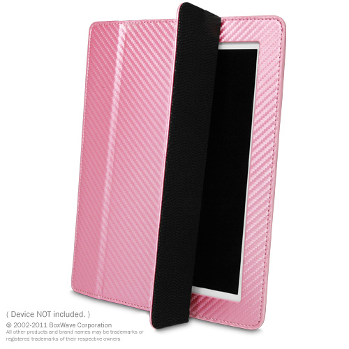 iPad (2nd Gen 2011) Smart Case - Satin Pink (Synthetic Leather Cases ...
