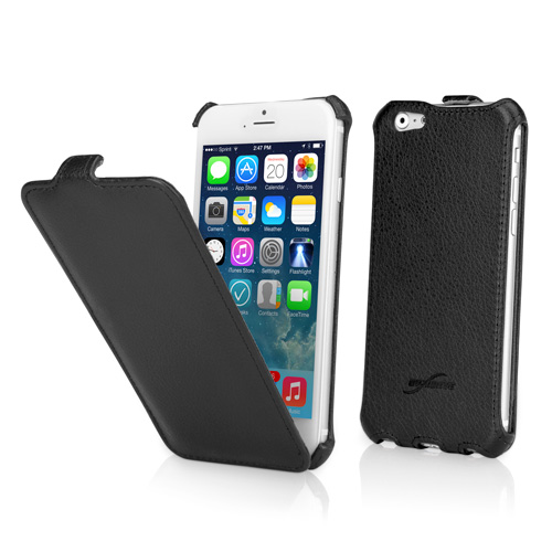 Leather Flip iPhone 6 Case (Synthetic Leather Cases and Covers) - Smart ...