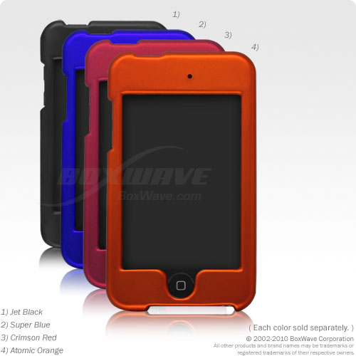 Slim Rubberized iPod Touch (2nd Gen 2008) Shell Case (Polycarbonate ...