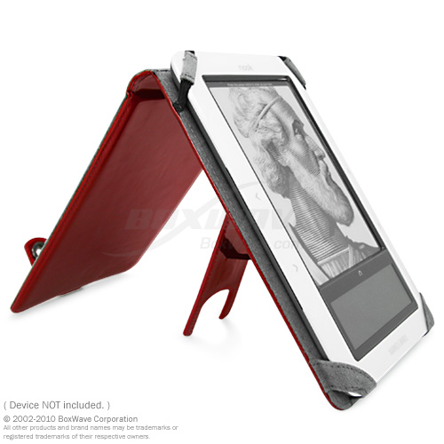 Ruby Patent Leather Vertical Flip nook (1st Ed.) Case (Synthetic ...