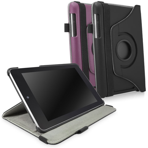 Swivel Stand Nexus 7 (1st Gen/2012) Case (Synthetic Leather Cases and ...