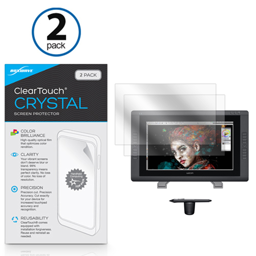 Cintiq 22HD Touch DTH-2200 ClearTouch Crystal (2-Pack) (Polyethylene ...